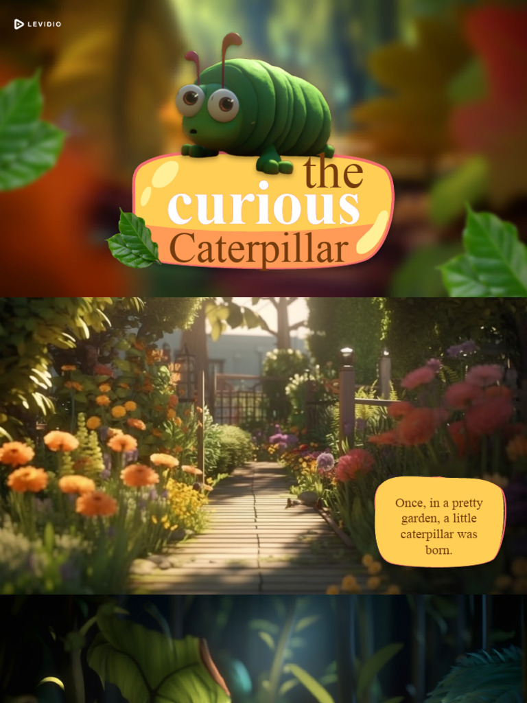 Curious Caterpillar's Transformation Story | PDF | Science ...