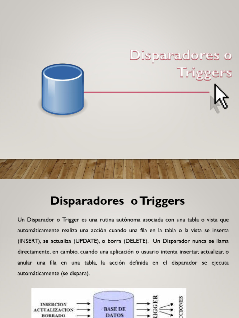 Disparadores SQL SCRIBD | PDF | SQL | Ingeniería de software
