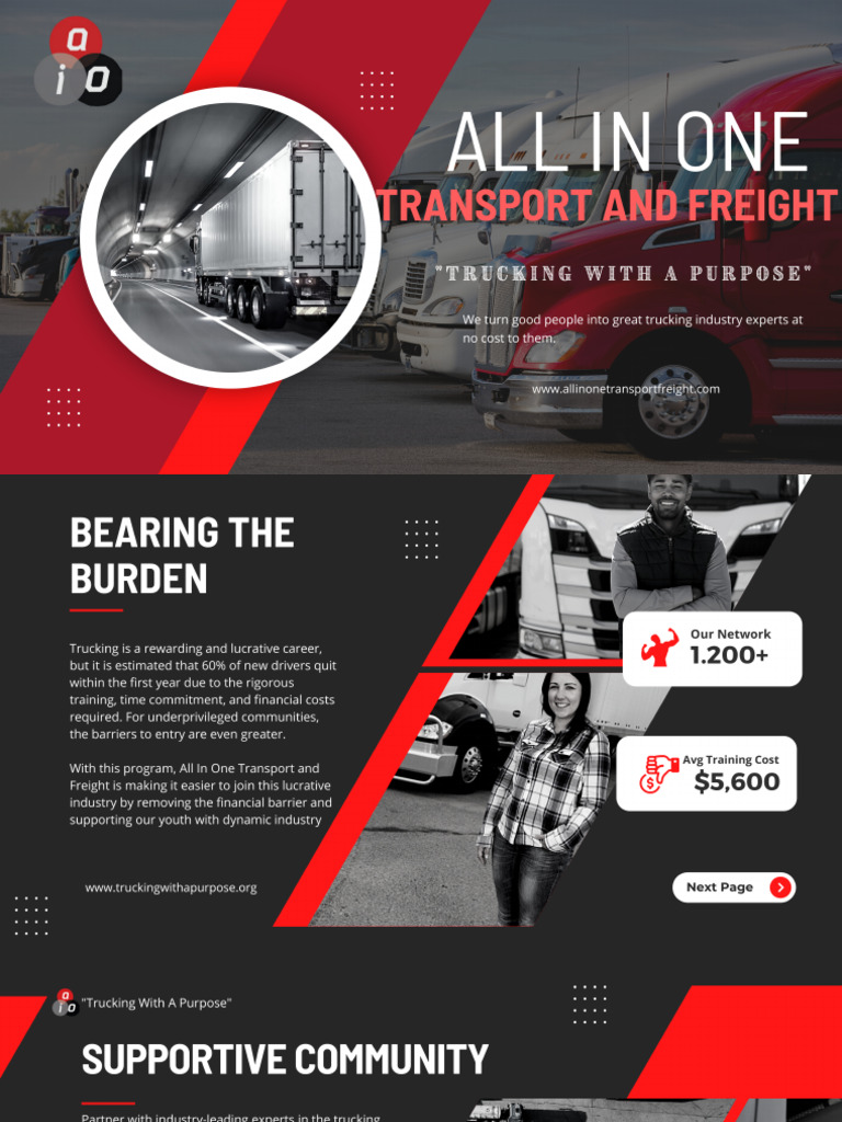 Trucking With A Purpose Deck | PDF