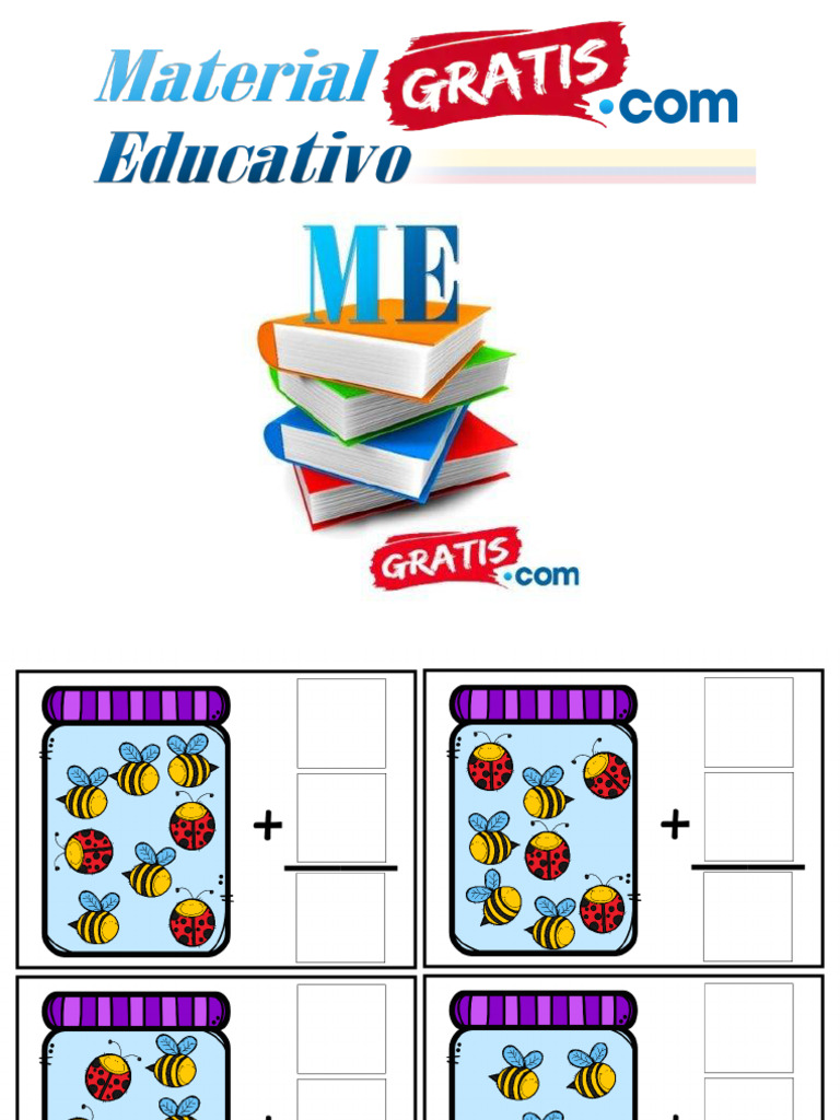 Excelente Material Con Actividades para Apender A Sumar | PDF