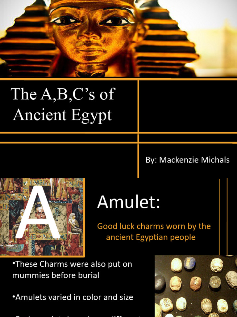 Abc's of Egypt | PDF | Ancient Egypt | Cultural Aspects Of Death
