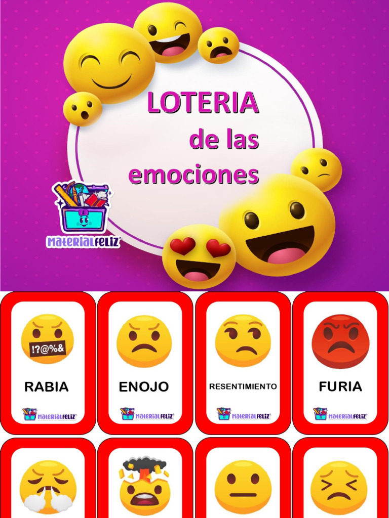 Loteria Emociones | PDF