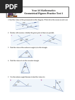 Worksheet 11 Memo Euclidean Geometry Grade 10 Mathematics | PDF ...