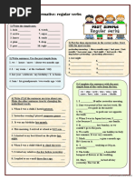 Past Simple - Present Perfect - Reading Comprehension Texts | PDF ...