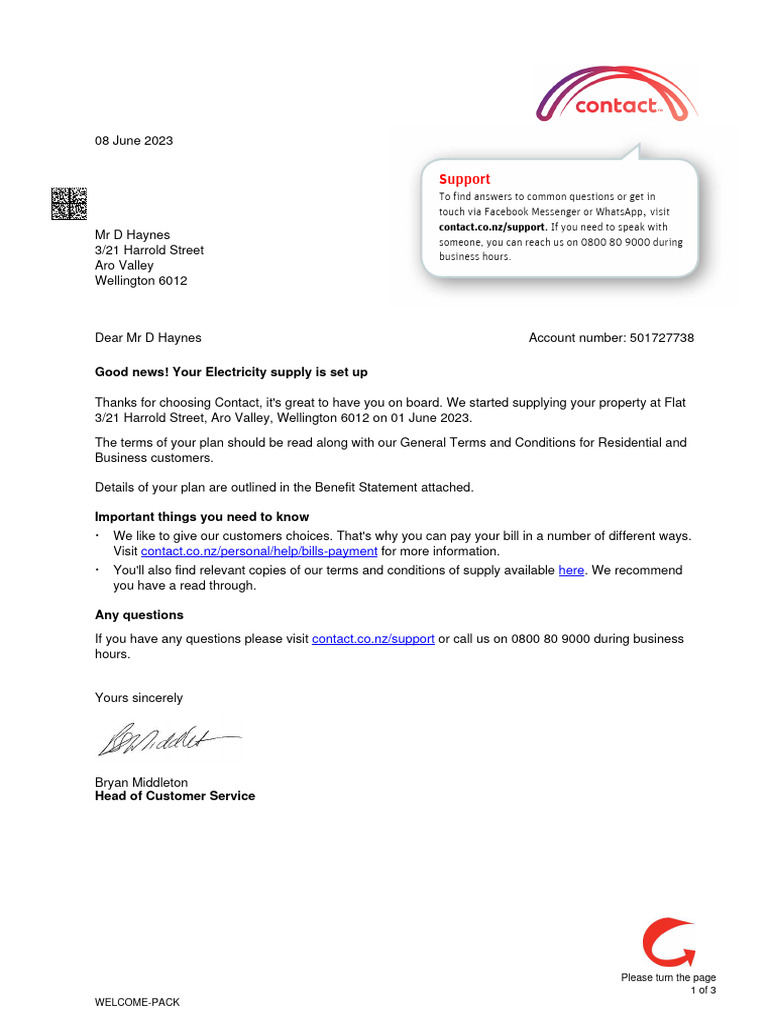 Welcome to Contact Energy Services | PDF | Emergency
