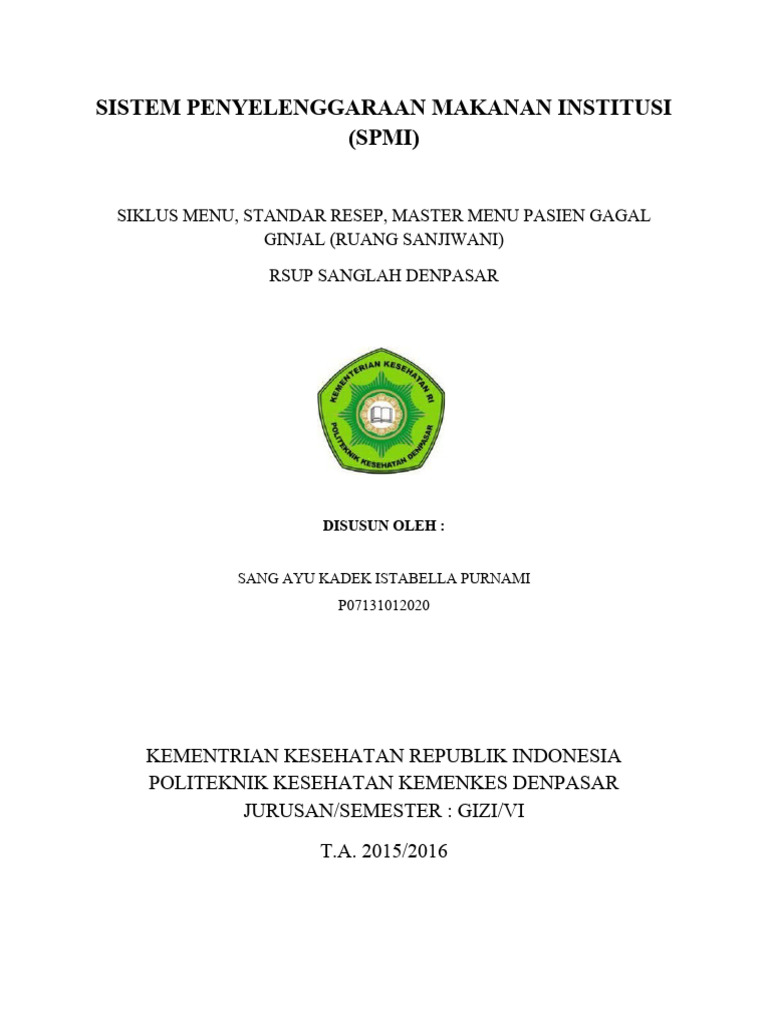 Lembar Identitas Pasien | PDF