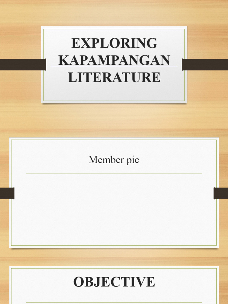 Exploring Kapampangan Literature 1 | PDF | Linguistics | Human ...