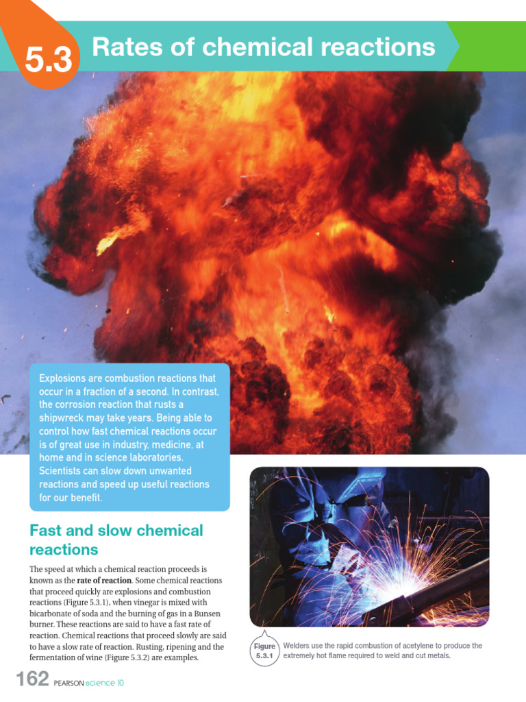 PS10 Ch5ChemicalReactionsPart2 | PDF