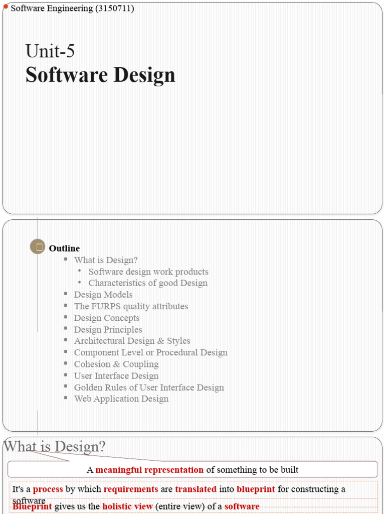SE Unit 5 | PDF | Component Based Software Engineering | Abstraction (Computer Science)