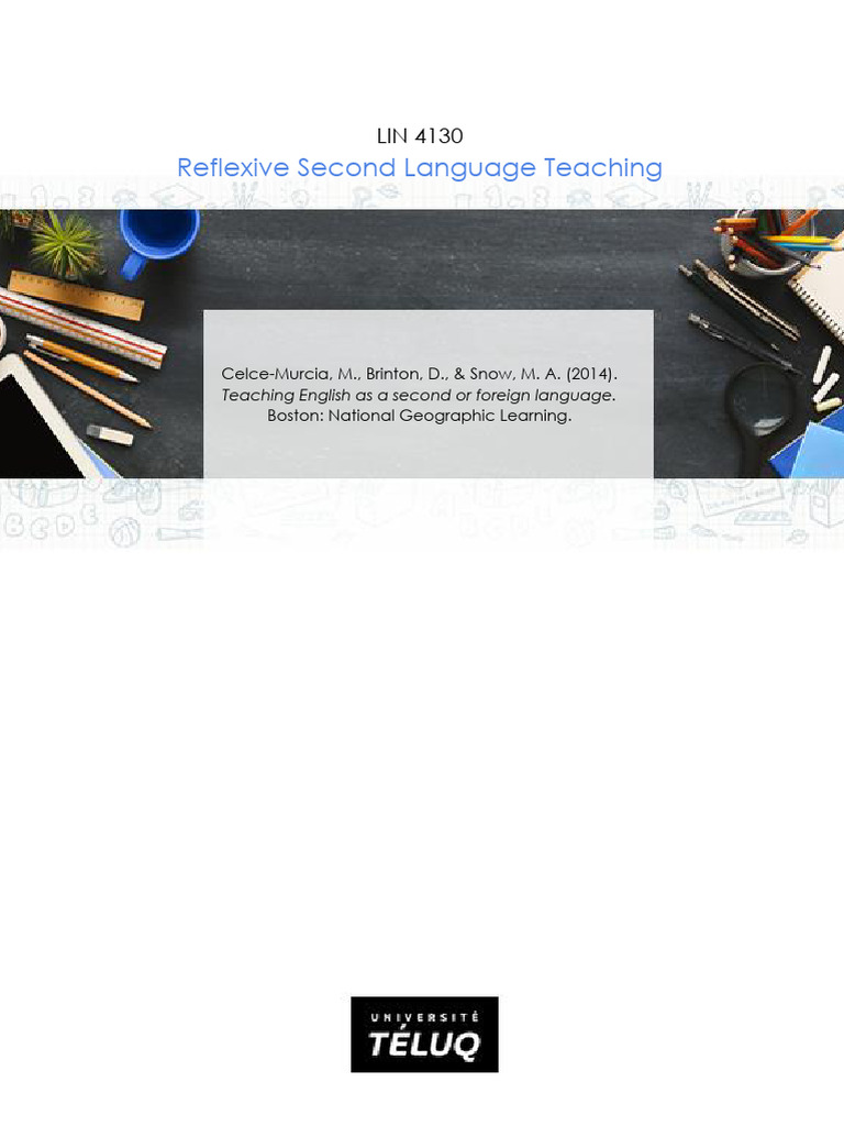 Week3 Celce Murcia | PDF | Language Education | Learning