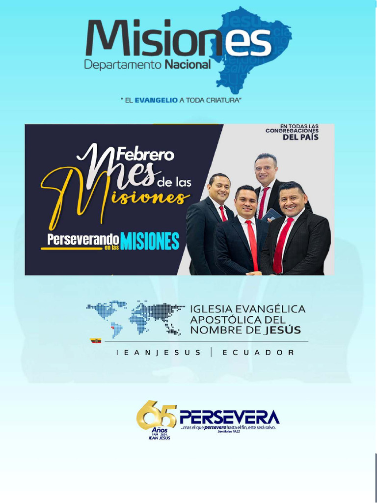 Mes de Las Misiones | PDF | Jesús | María, madre de Jesús