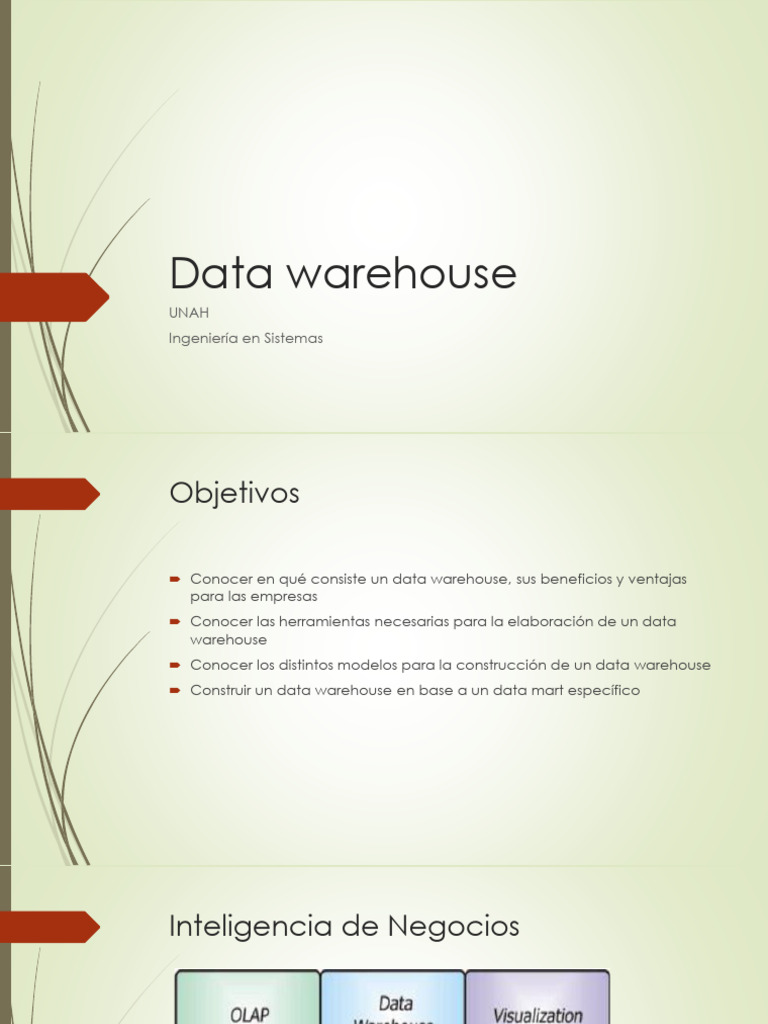Data Warehouse | Descargar gratis PDF | Almacén de datos | Inteligencia de negocios