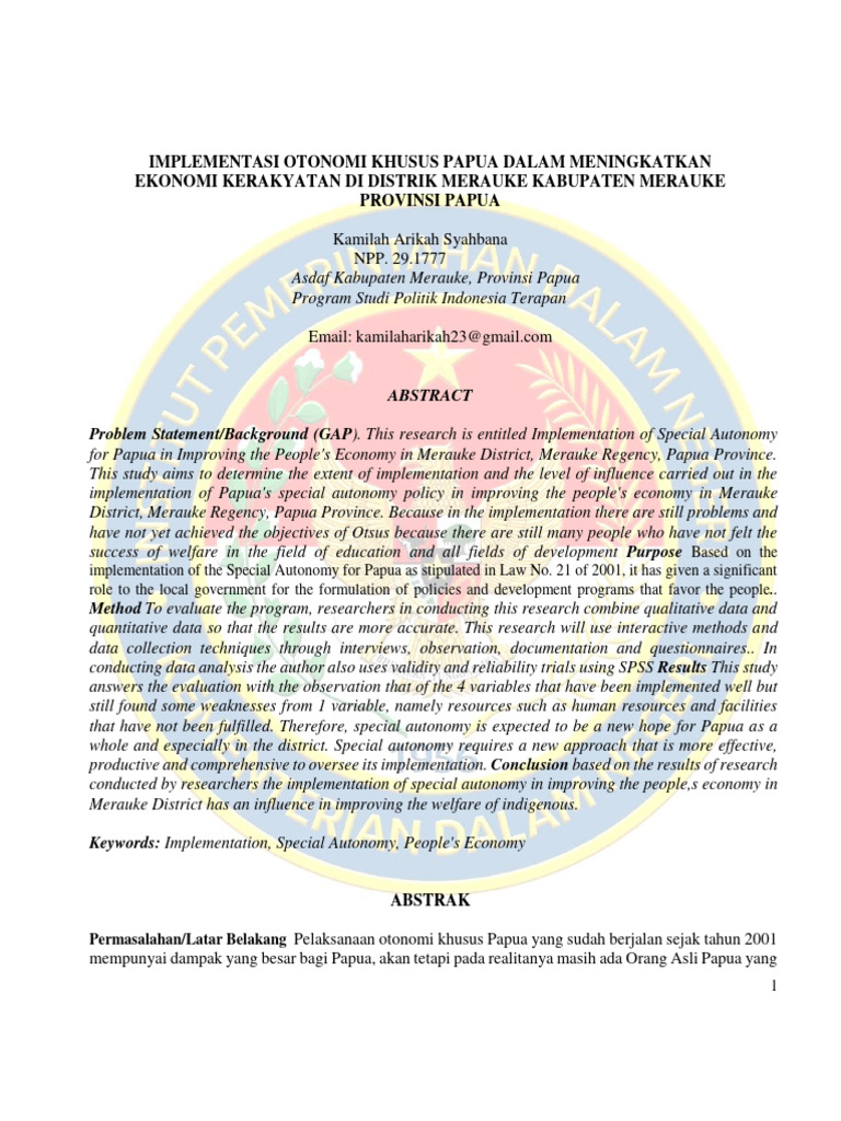 Kamilah Arikah Syahbana-29.1777-A.5 | PDF | Scientific Method | Methodology