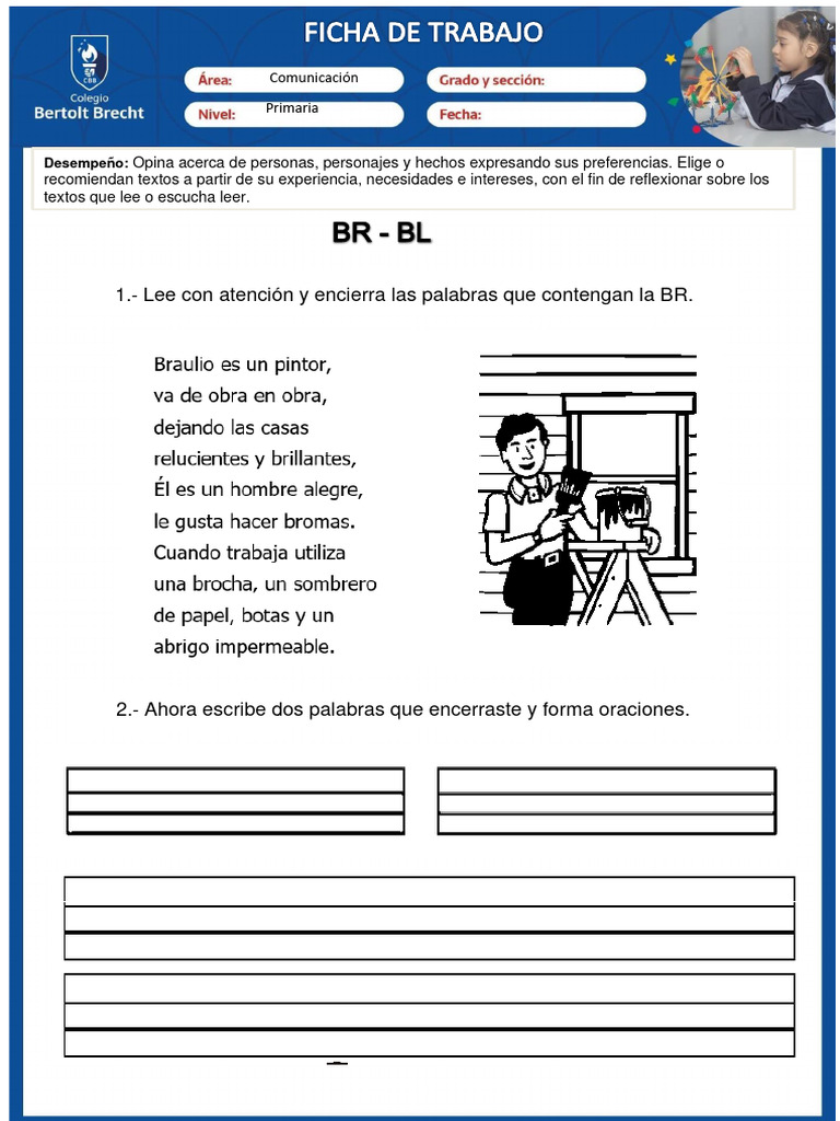 Ficha BR - BL 1 | PDF
