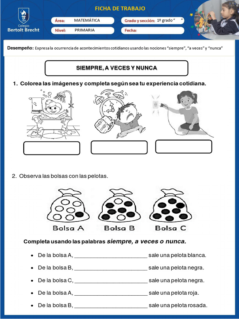 Mate Ficha Trabajo Sem 6 | PDF