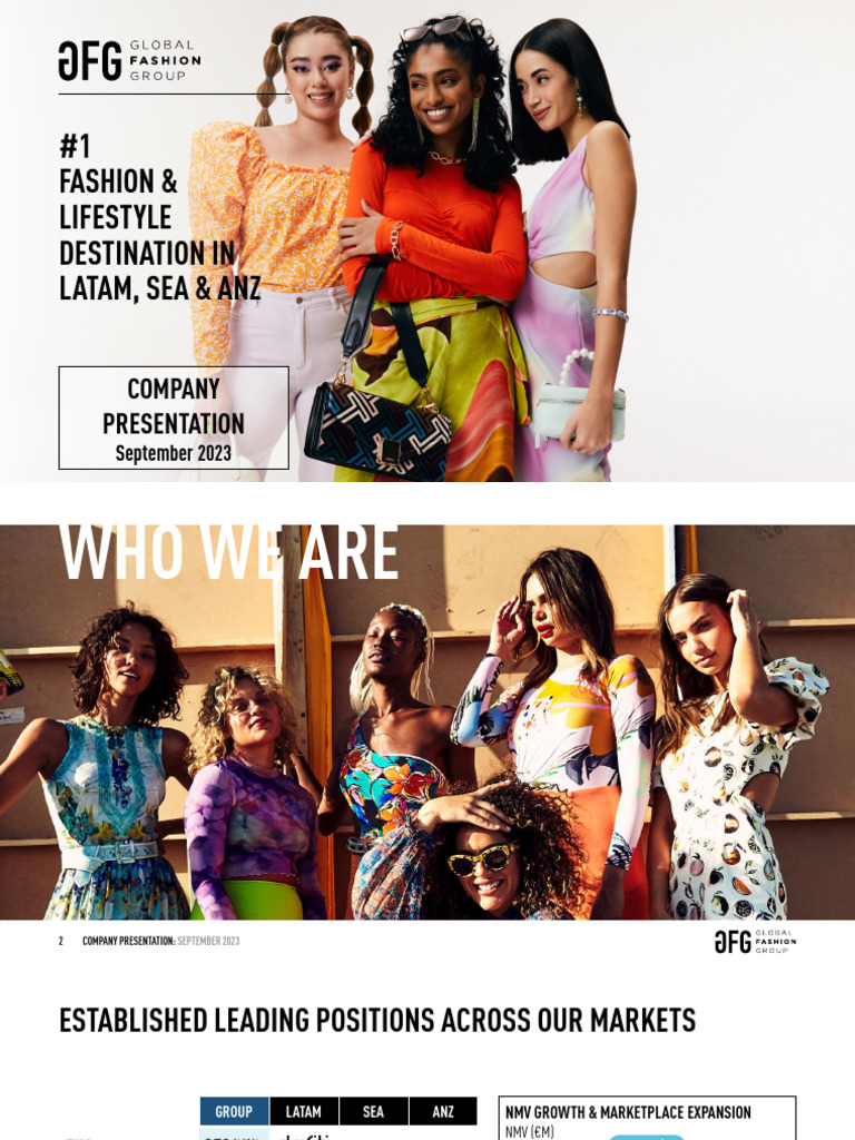 GFG Company Presentation September 2023 | PDF | Brand | Free Cash Flow