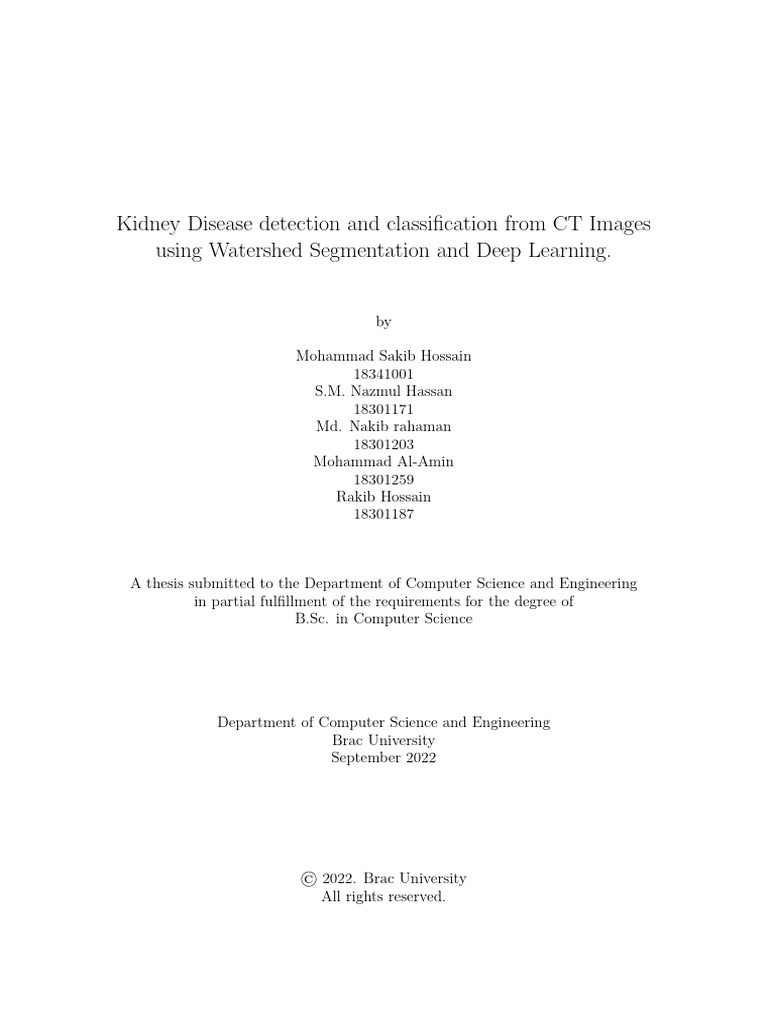 18341001, 18301171, 18301203, 18301259, 18301187_CSE | PDF | Ct Scan | Medical Imaging