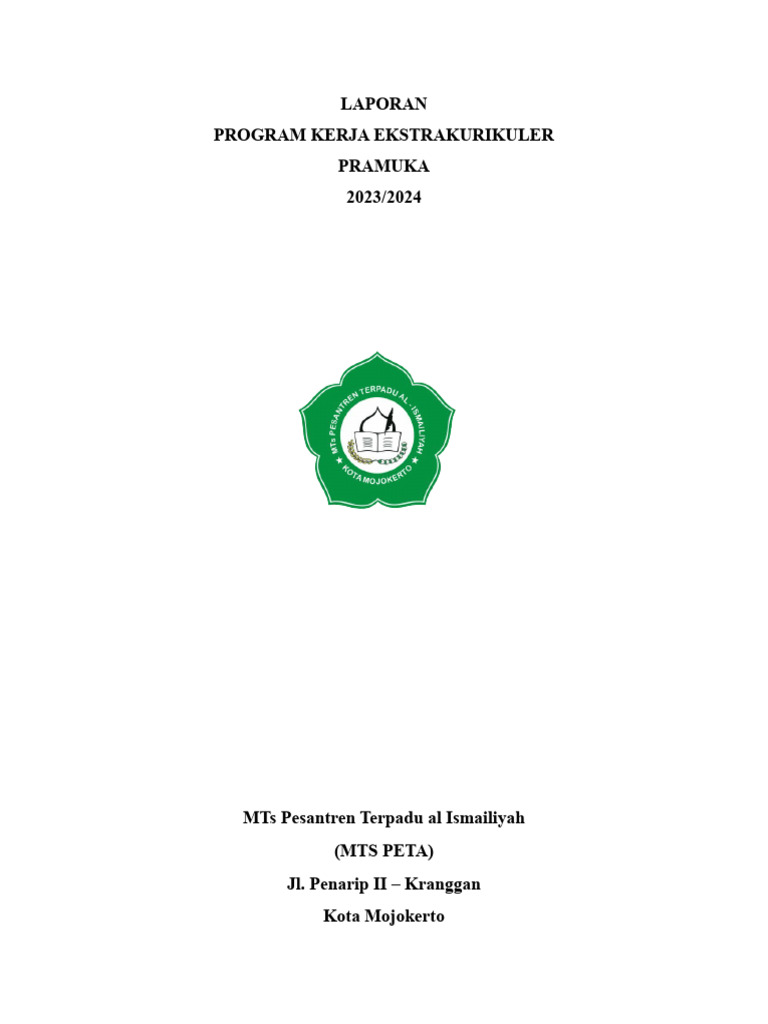 Proker Pembina Pramuka | PDF