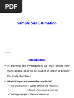 Lesson 4 | PDF | Sample Size Determination | Sampling (Statistics)