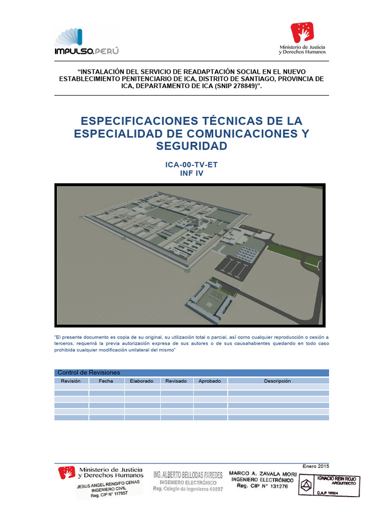 Especif. Téc. ICA 00 TV | PDF | La seguridad informática | Seguridad
