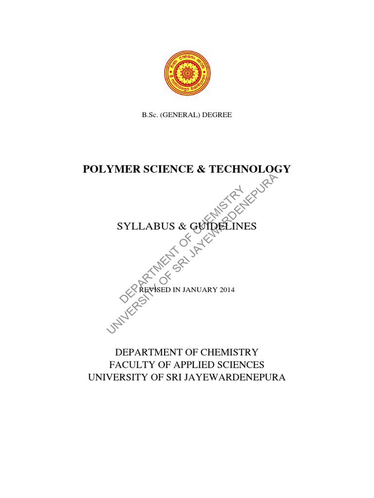 polymer-science-technology-syllabus-guidelines-of-chemistry-sri