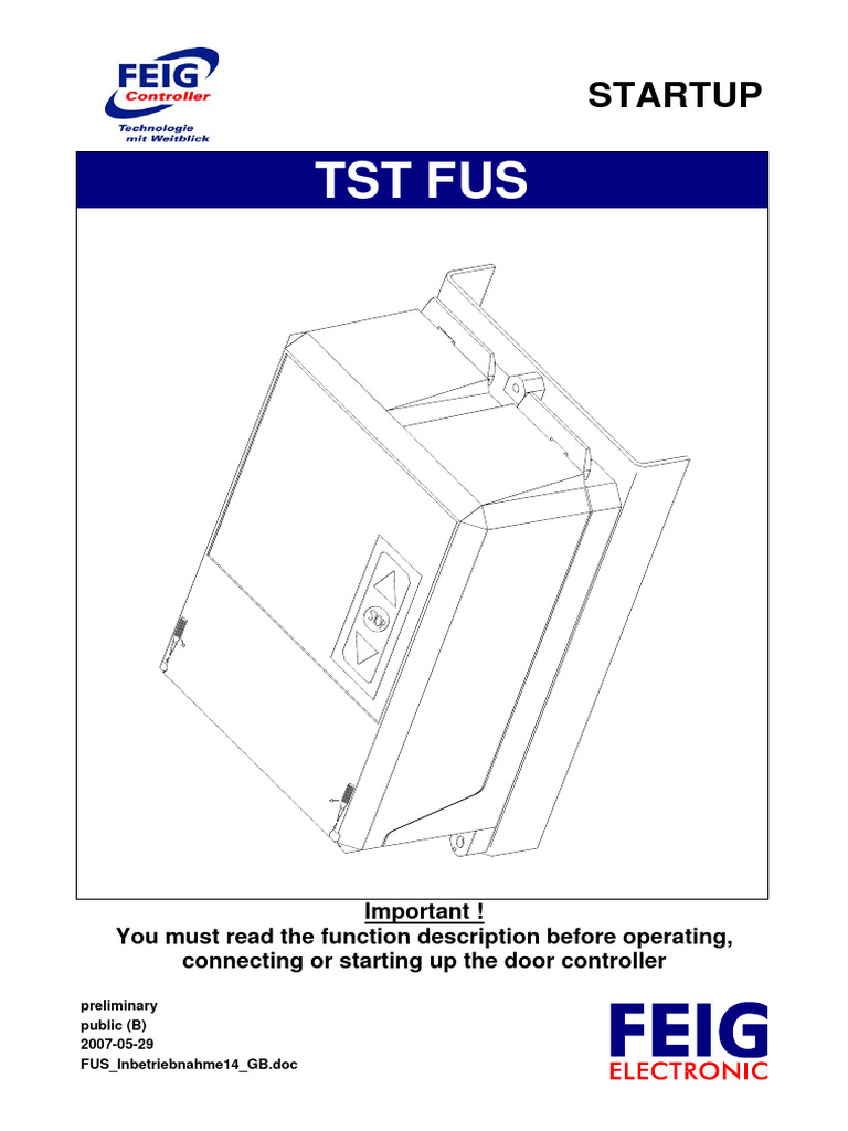 TST Fus Asennusohje en | PDF | Relay | Capacitor