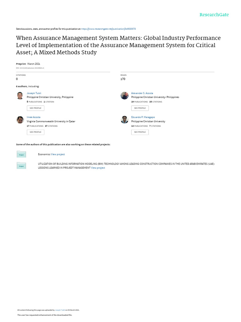 Sample IMRAD-format MMR | Download Free PDF | Survey Methodology ...