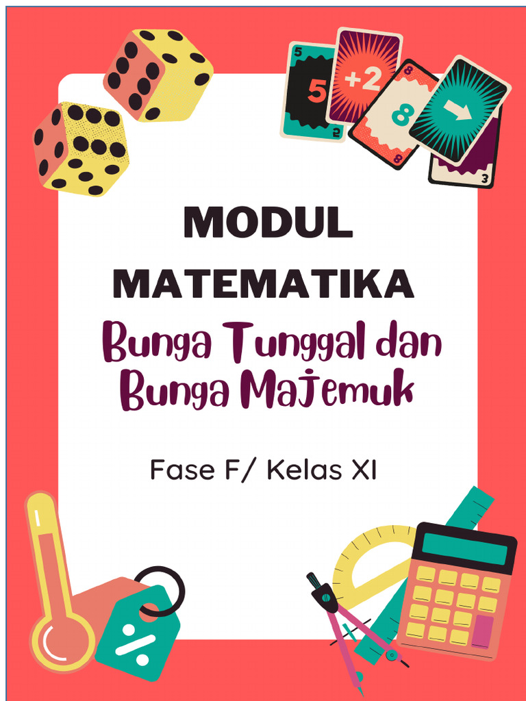 Modul Bunga Tunggal dan Majemuk Kelas 11 | PDF