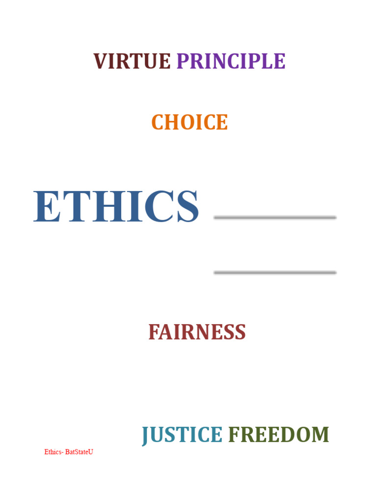 Ethics Instructional Materials Final | PDF | Morality | Justice