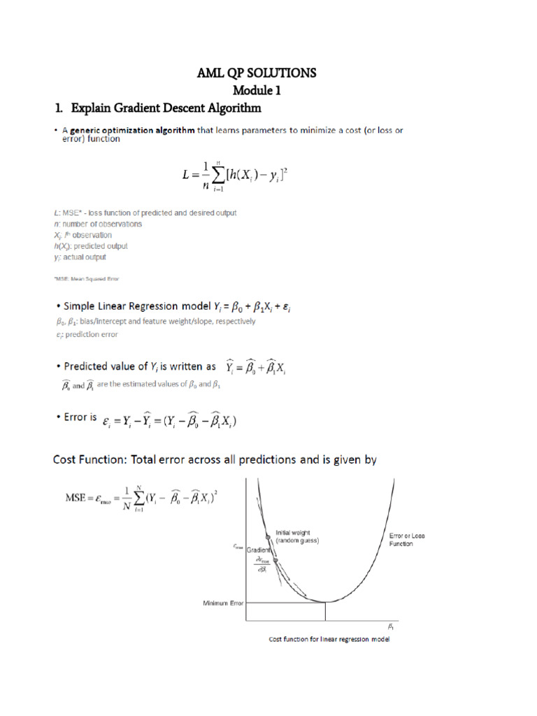 18ai72 Aml QP Solutions | PDF