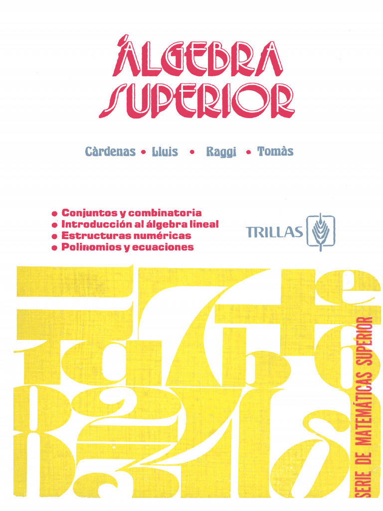 Introducción al Álgebra Superior | PDF | Determinante | Matriz ...