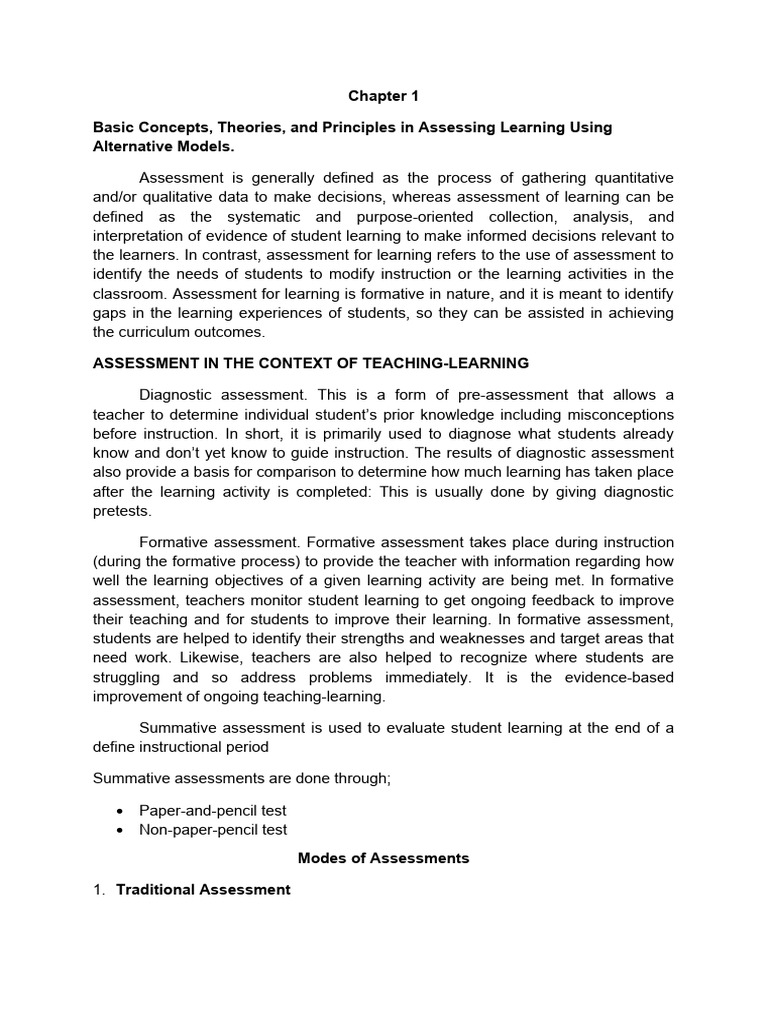 Assessment Learning 2 Download Free Pdf Educational Assessment