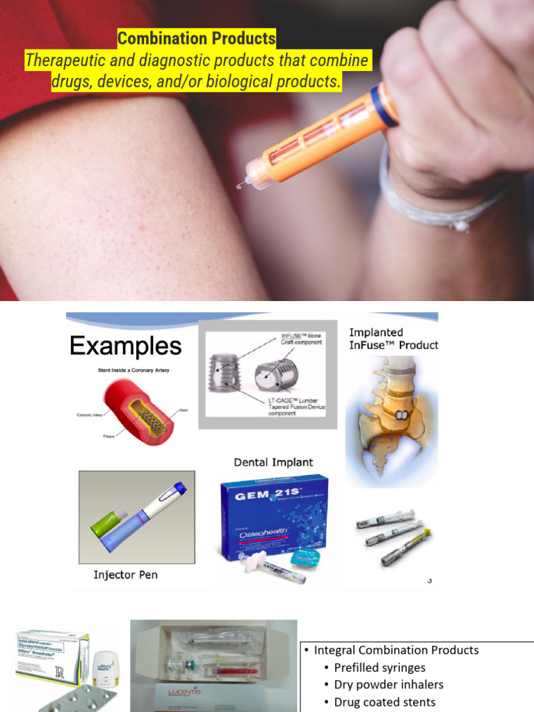 Combination Product | PDF | Syringe | Life Sciences