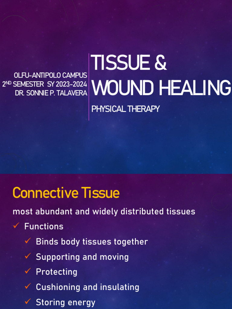 2024 Fapc Woundhealing | PDF | Wound Healing | Connective Tissue
