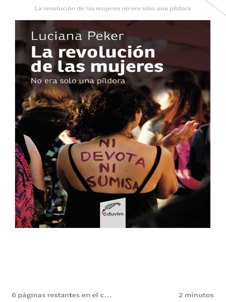 La Revolucion de Las Mujeres Luciana Peker | PDF