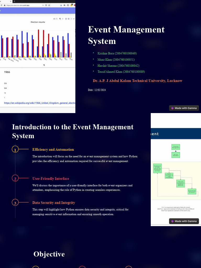 Event Management System | PDF | Databases | System
