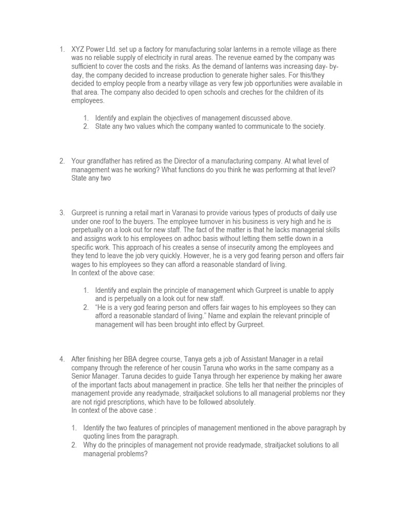 Practical Questions - BS - Worksheet | PDF | Securities (Finance) | Employment