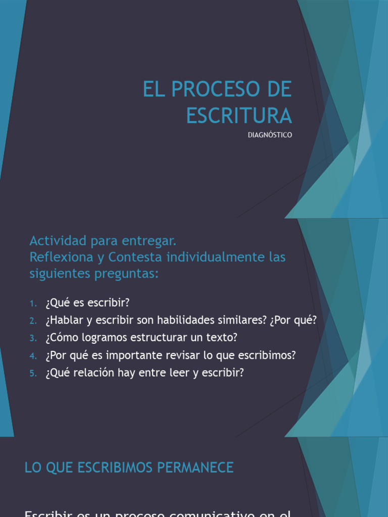 El Proceso de Escritura | PDF | Zombis