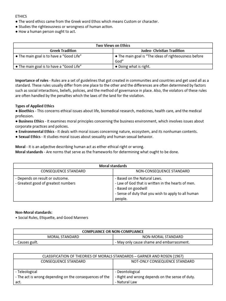 ETHICS | PDF | Utilitarianism | Morality