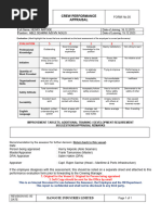 C-29 Seafarers Appraisal Report | PDF