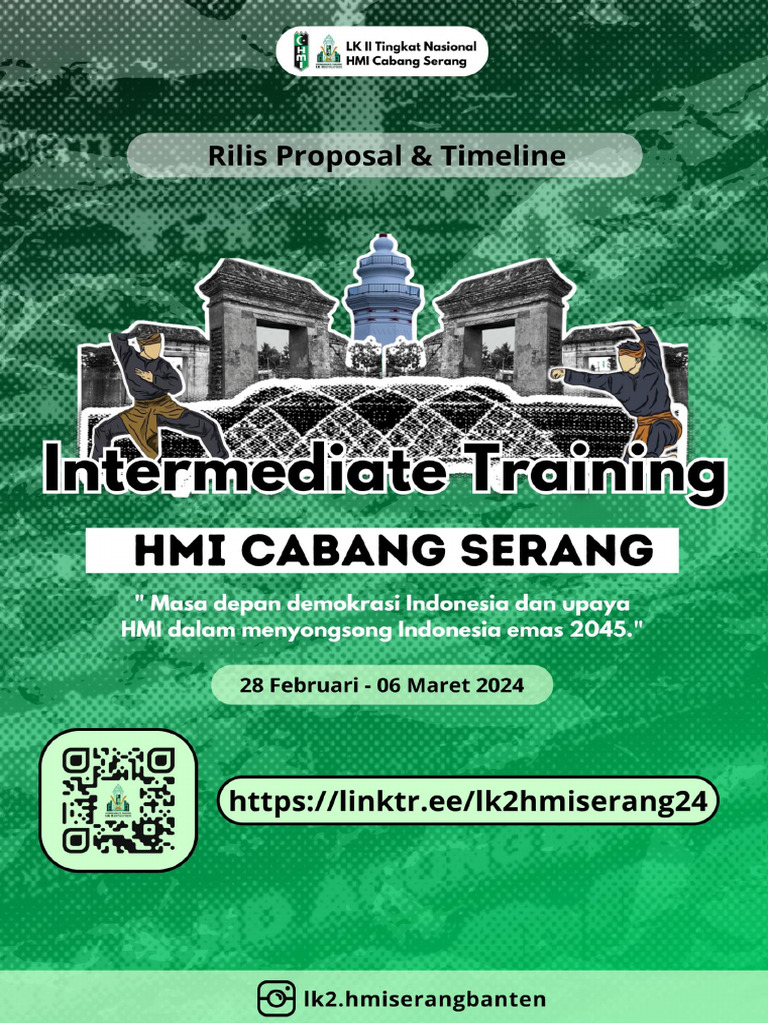 PROJECT PROPOSAL LK2 TINGKAT NASIONAL HMI CABANG SERANG 2024 | PDF PROJECT PROPOSAL LK2 TINGKAT NASIONAL HMI CABANG SERANG 2024 | PDF