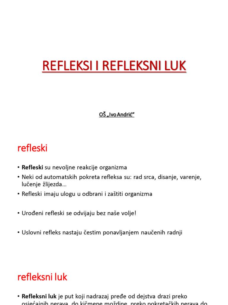 REFLEKSI I REFLEKSNI LUK | PDF
