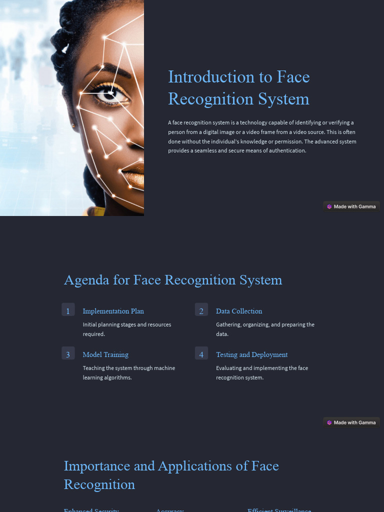 Introduction to Face Recognition Systems | PDF | Computers