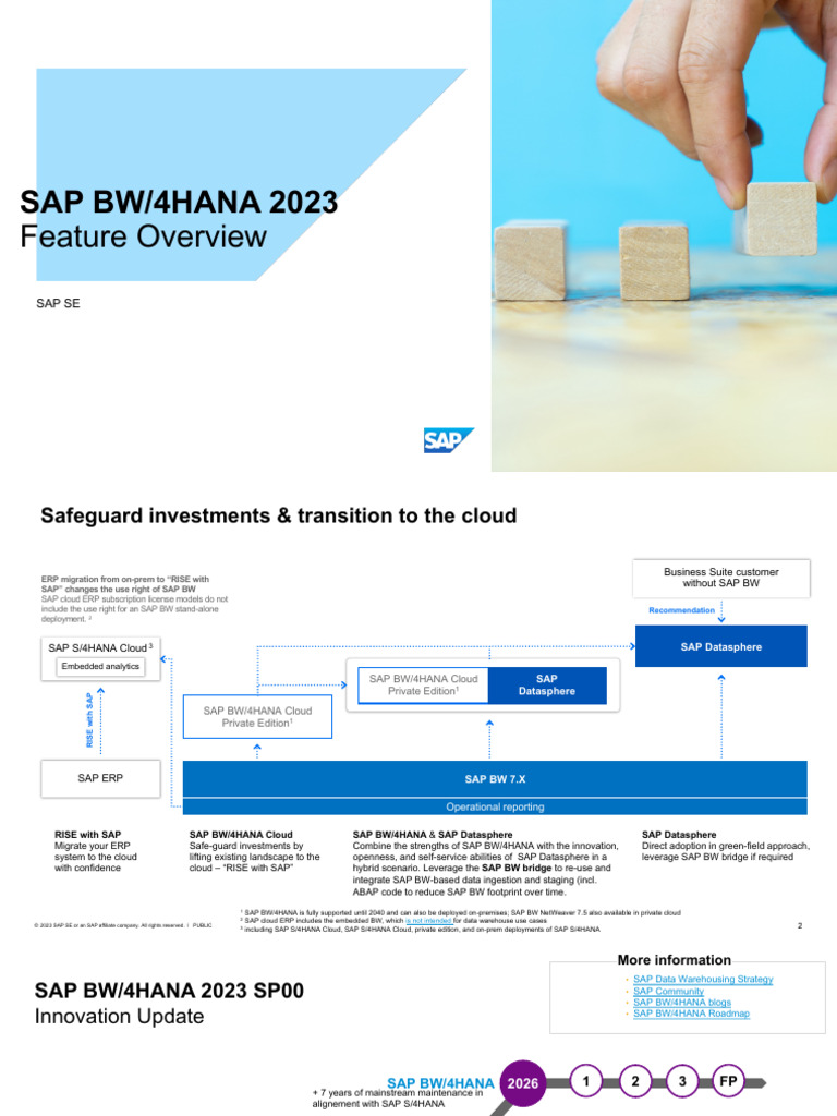BW4HANA_Overview | PDF | Information Science | Computer Architecture