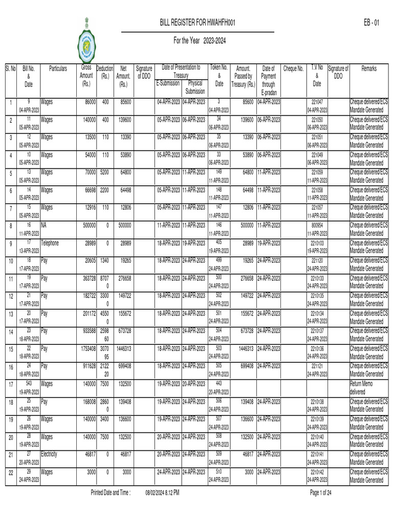EBilling Report Downloader Servlet | PDF | Cheque