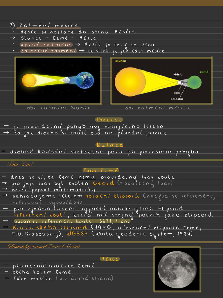 PLANETÁRNÍ GEOGRAFIE 3. Část | PDF