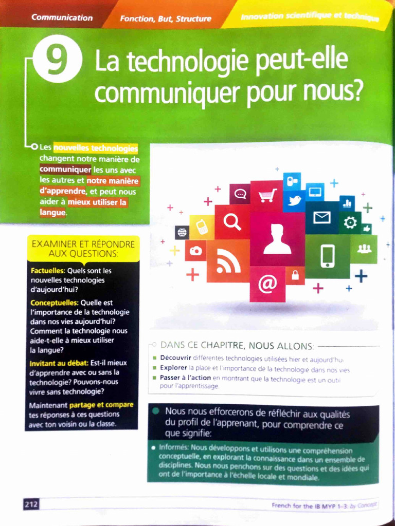 La Technologie Et Communication - 1 | PDF