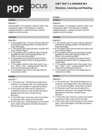 Grammar in Focus 2 - Answer Key | PDF | Reptile | J. K. Rowling