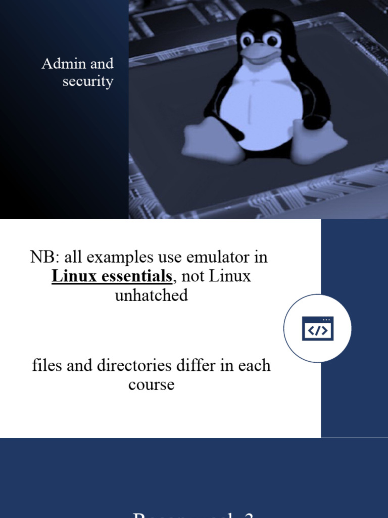 04 Admin and Security | PDF | Superuser | User (Computing)