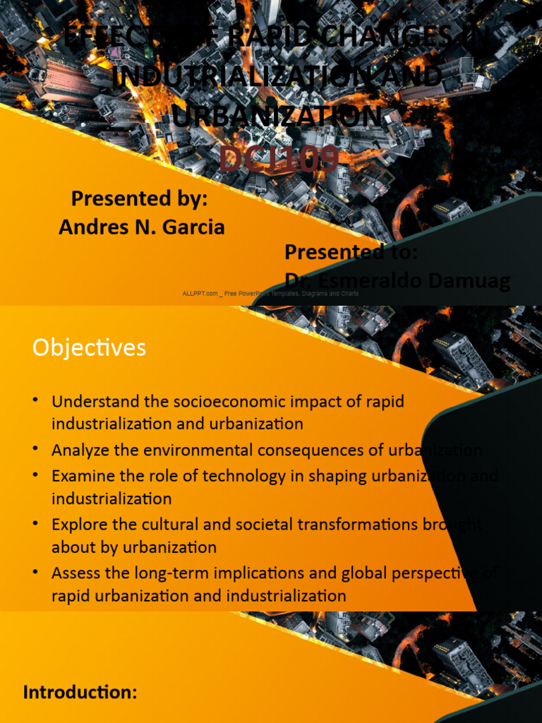 Effects of Indutrial and Urbanization | PDF | Cost Of Living | Urbanization